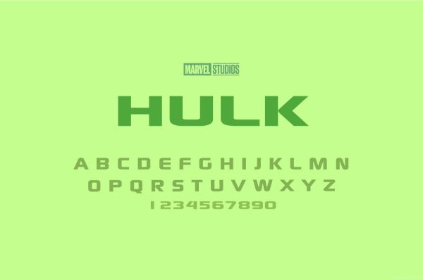 Marvel Studios movie and series fonts - Gooova Studio