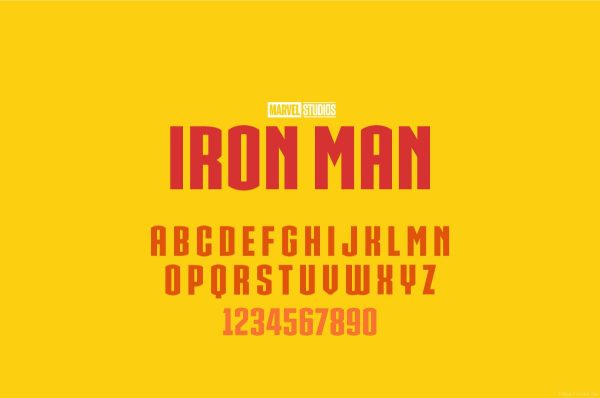 Marvel Studios movie and series fonts - Gooova Studio