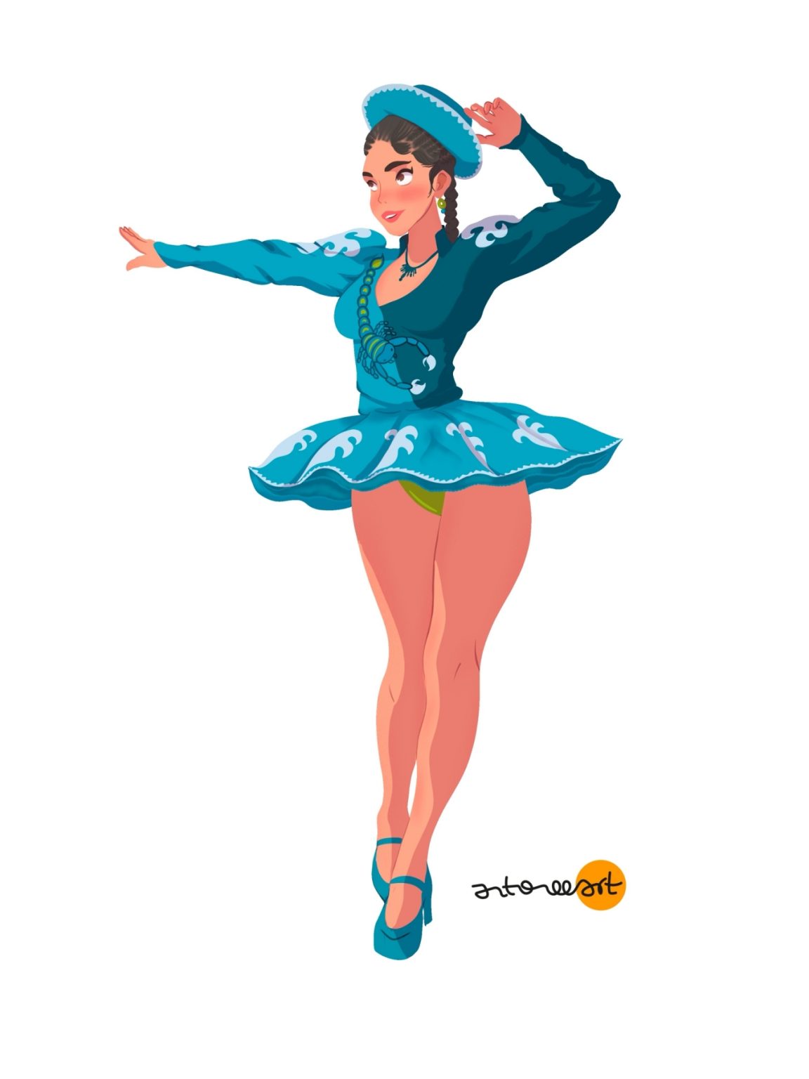 Ilustración Del Caporal Para Dibujar Y Colorear Gooova Studio